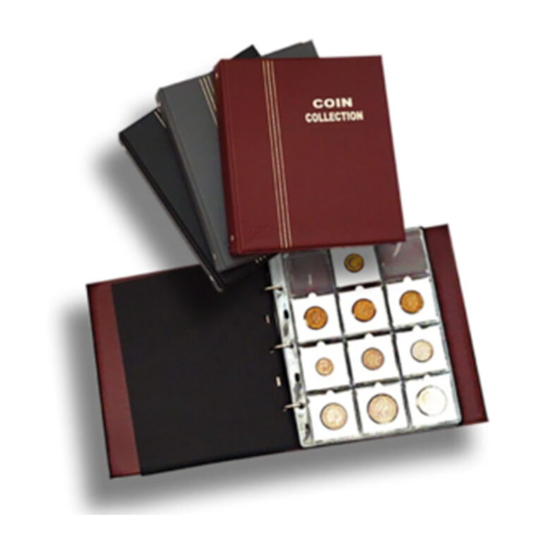 Ascot Coin Album - Ring-binder (Black) - Australian Coin Review