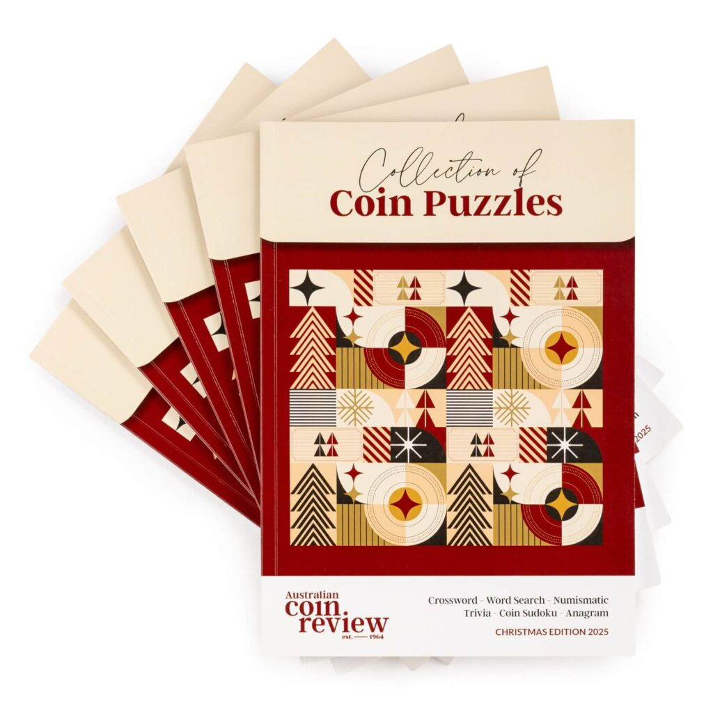 Puzzle Book - Australian Coin Review - Christmas Gift For Collectors