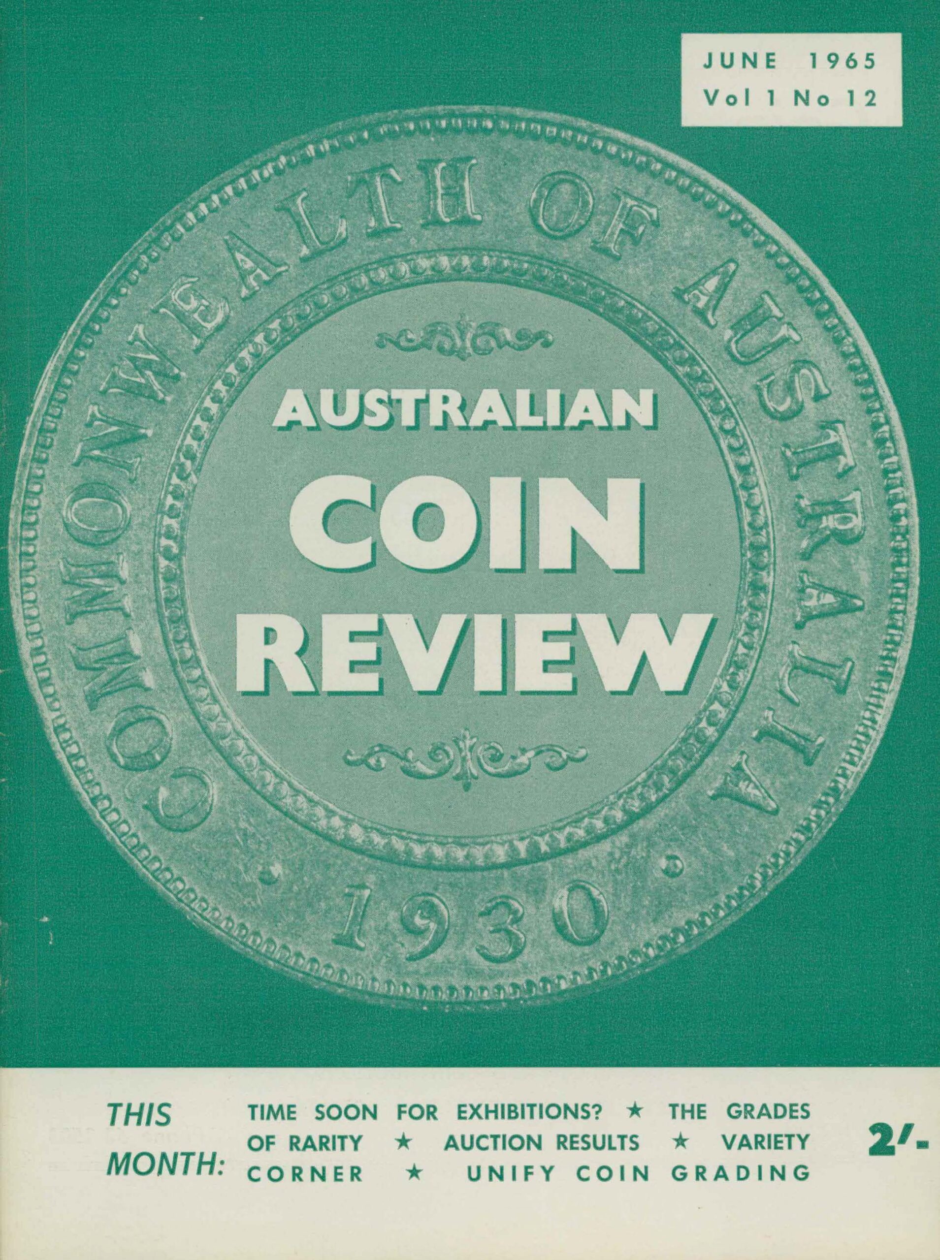 June 1965 - Australian Coin Review