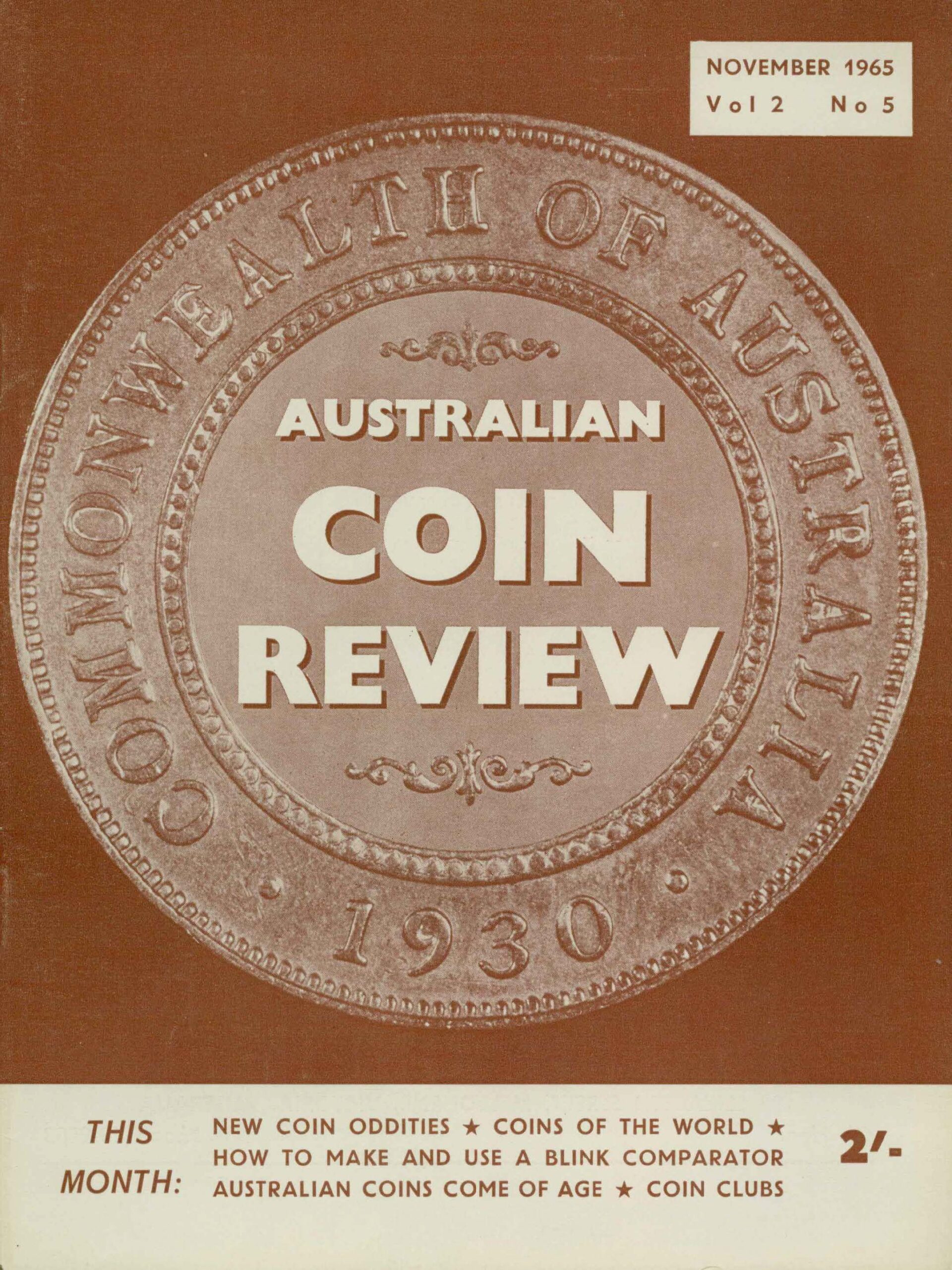 November 1965 - Australian Coin Review